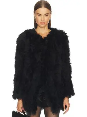 BUBISH Monroe Feather Coat