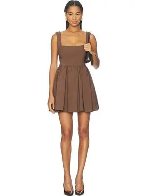 Lpa Giovanna Mini Dress - Brown