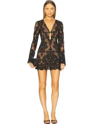 STONE COLD FOX X Parker Mini Dress - Black