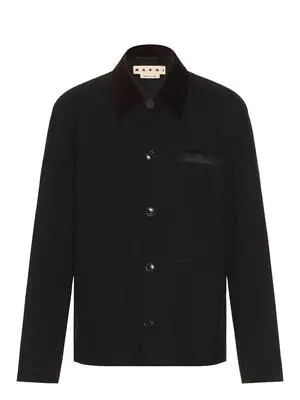 Marni Shirt Jacket - Black
