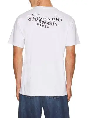 Givenchy Givenchy Regular Fit T-shirt In White White