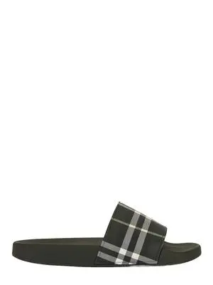 Burberry Furley Check Slides Thicket Ip Check