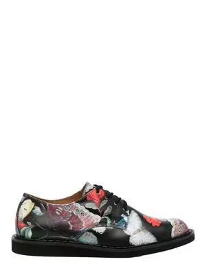 UNDERCOVERISM Graphic-print Oxford Shoes - Black