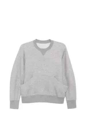 Sacai Seam-pocket Sweatshirt - Grey