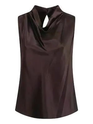 VERONICA BEARD Tam Cowl-Neck Blouse