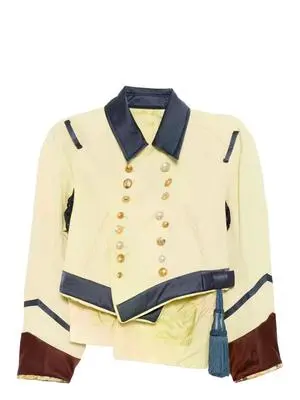 Undercover Wool Double-breasted Jacket - Yellow