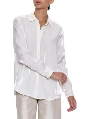 PISTOLA Tilda Button-up Shirt - Ecru