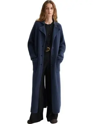 TWP Long Italian Cashmere Knit Coat - Selvedge