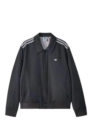 Adidas X Wales Bonner Trefoil-logo Jacket - Grey
