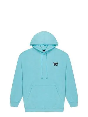 DALIX Butterfly Midweight Hooded Sweatshirt - Ocean