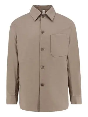 HEVO Bari Viscose Blend Shirt - Beige
