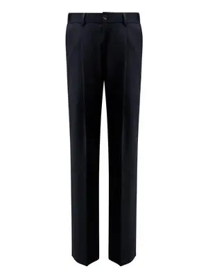 HEVO Torrecanne Viscose Blend Trousers - Blue