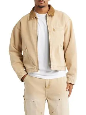 ELWOOD Petrol Canvas Jacket Khaki