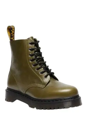 Dr. Martens 1460 Bex Eclipse Leather Boots - Green