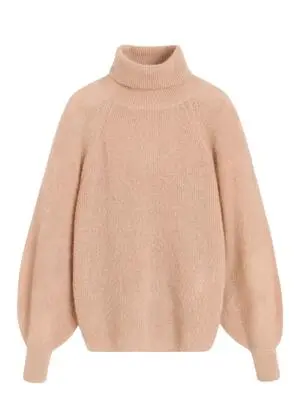 BY MALENE BIRGER Magoo Turtleneck Sweater - Rose Dust