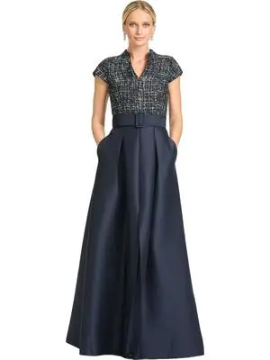 Sachin & Babi Arden Gown - Blue