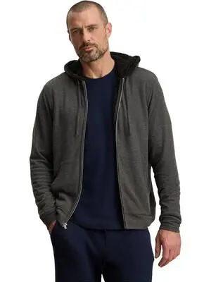 Velvet By Graham & Spencer Salvadore Zip-up Hoodie - Red
