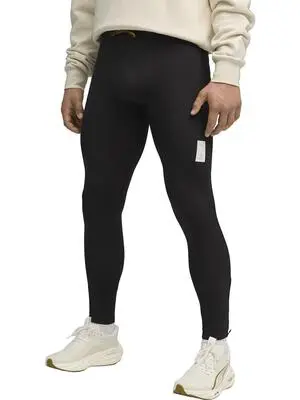 PUMA X Saysky Fleece Running Tights - Black