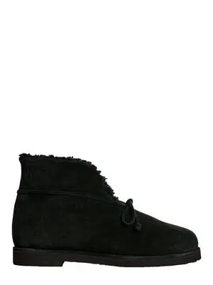 BY MALENE BIRGER Romma Suede Ankle Boots - Black