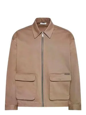 Calvin Klein Pocket Zip Jacket - Neutrals