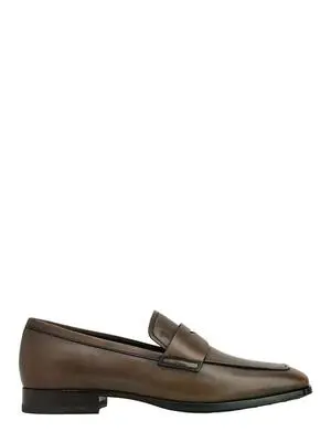 TOD'S Leather Loafers - Brown