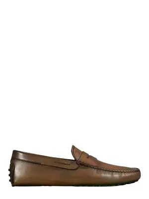TOD'S Gommino Driving Loafers - Brown