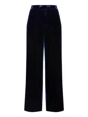 Etro Textured Trousers - Blue