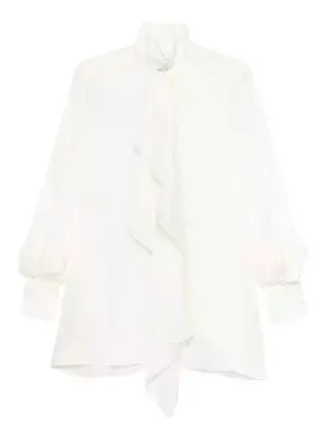 Sacai Ruffled Shirt - White