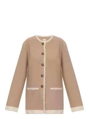 Posse Willow Buttoned Cardigan - Neutrals