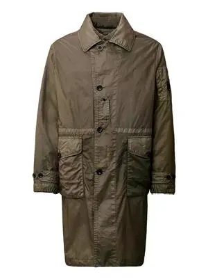 C.P. COMPANY Patch-Pocket Coat With Lens Detail