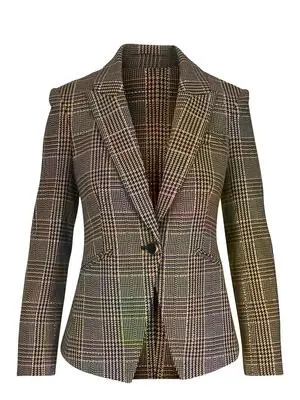 VERONICA BEARD Kendryn Checked Blazer