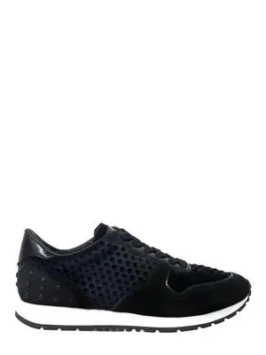 TOD'S Dotted-pattern Sneakers - Black