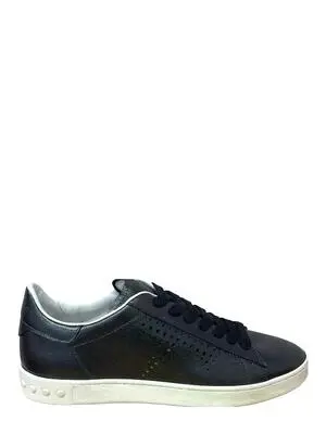 TOD'S Perforated Detail Sneakers - Black