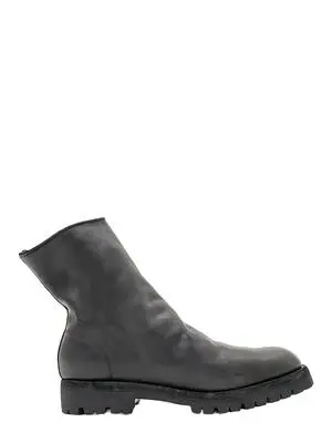 Guidi Side-zip Boots - Black