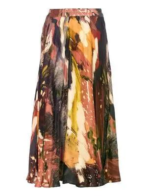 YAVI Printed Skirt