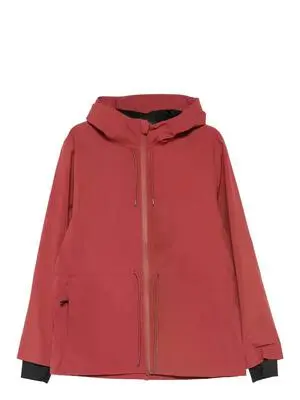 Rains Zip-fastening Coat - Red