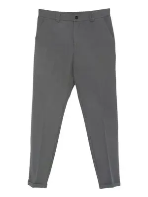 Imperial Button Cuffed Trousers - Grey