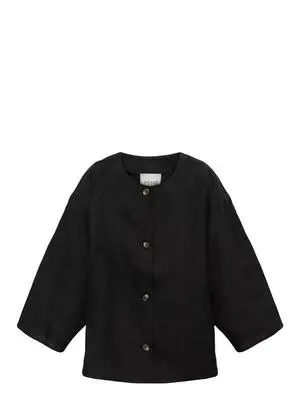 Posse Olivia Buttoned Top - Black