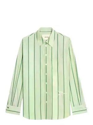 Zadig&Voltaire Striped Shirt - Green