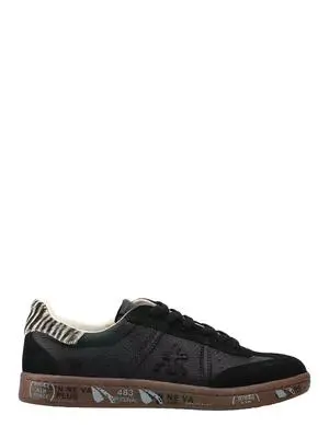 Premiata Bonnied Leather Sneakers - Black