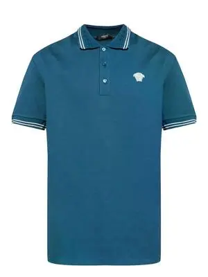 Versace Medusa Polo Shirt - Blue