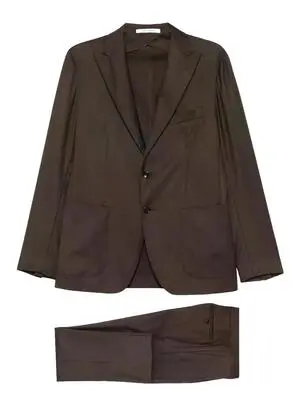 Tagliatore Two-button Suit - Brown