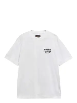 Barbour Logo-print T-shirt - White