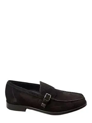 TOD'S Buckle Loafers - Brown