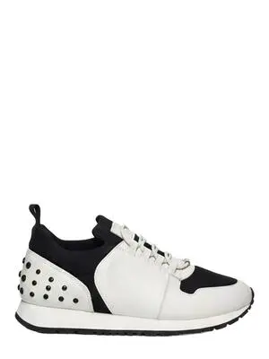 TOD'S Studded Sneakers - White