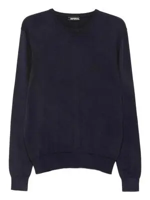 Imperial Crew Neck Sweatshirt - Blue