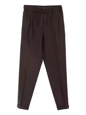 Antonelli Firenze Rosalba Elasticated Trousers - Brown