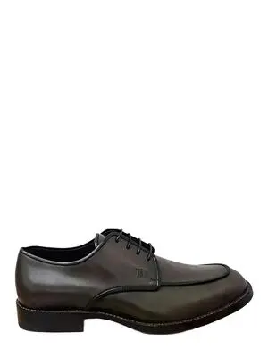 TOD'S Lace-up Leather Brogues - Grey
