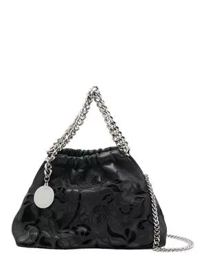 Stella McCartney Floral-embellishment Tote Bag - Black
