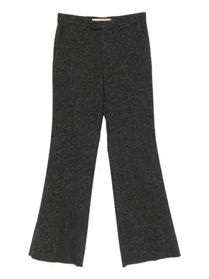 Valentino Garavani Textured Trousers - White